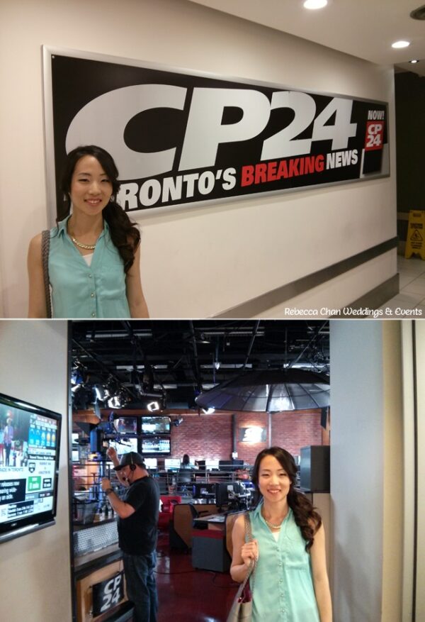 Behind the scenes on CP24