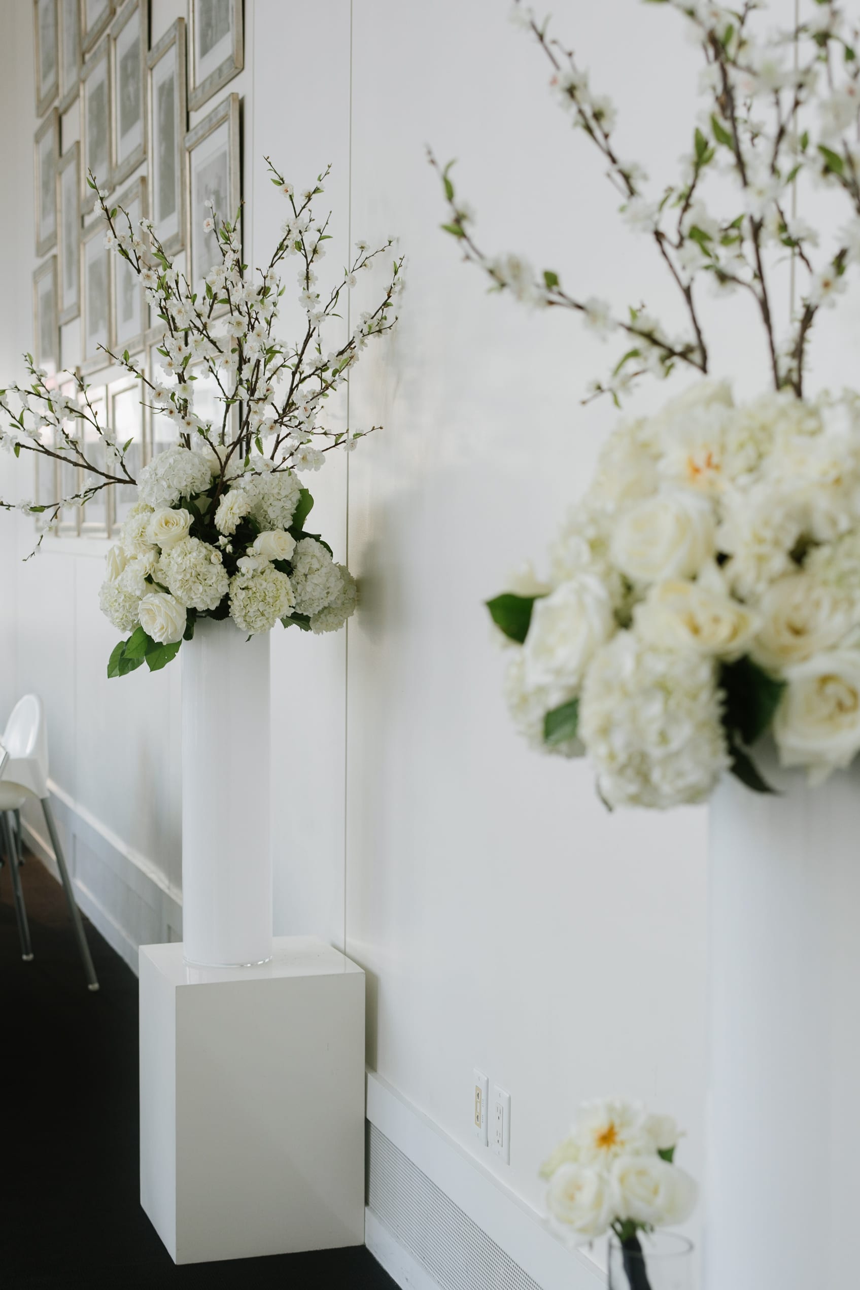 Modern White and Marble Wedding at Malaparte