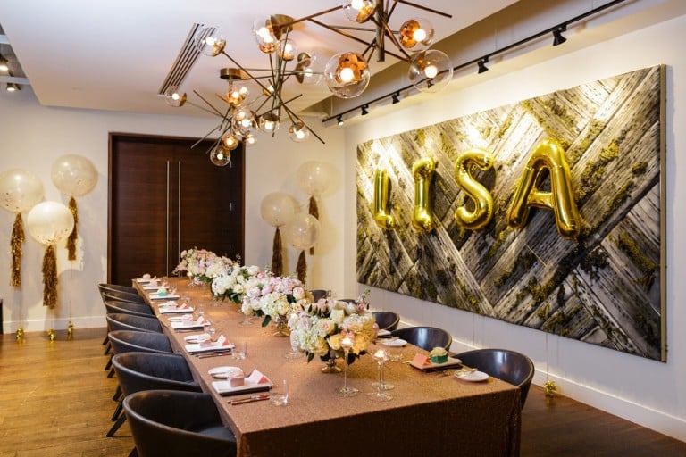 A Glamorous 20th Birthday Party