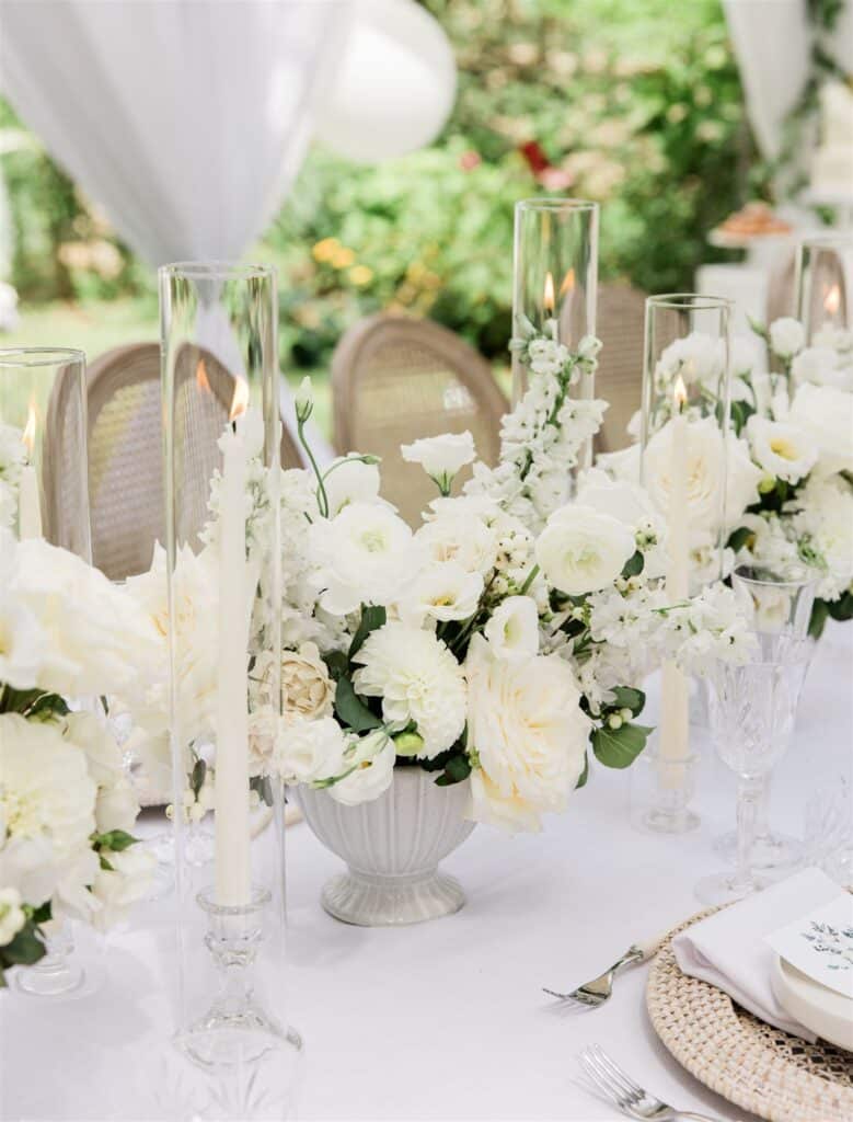 An All-White Baby Shower ⋆ Rebecca Chan Weddings & Events