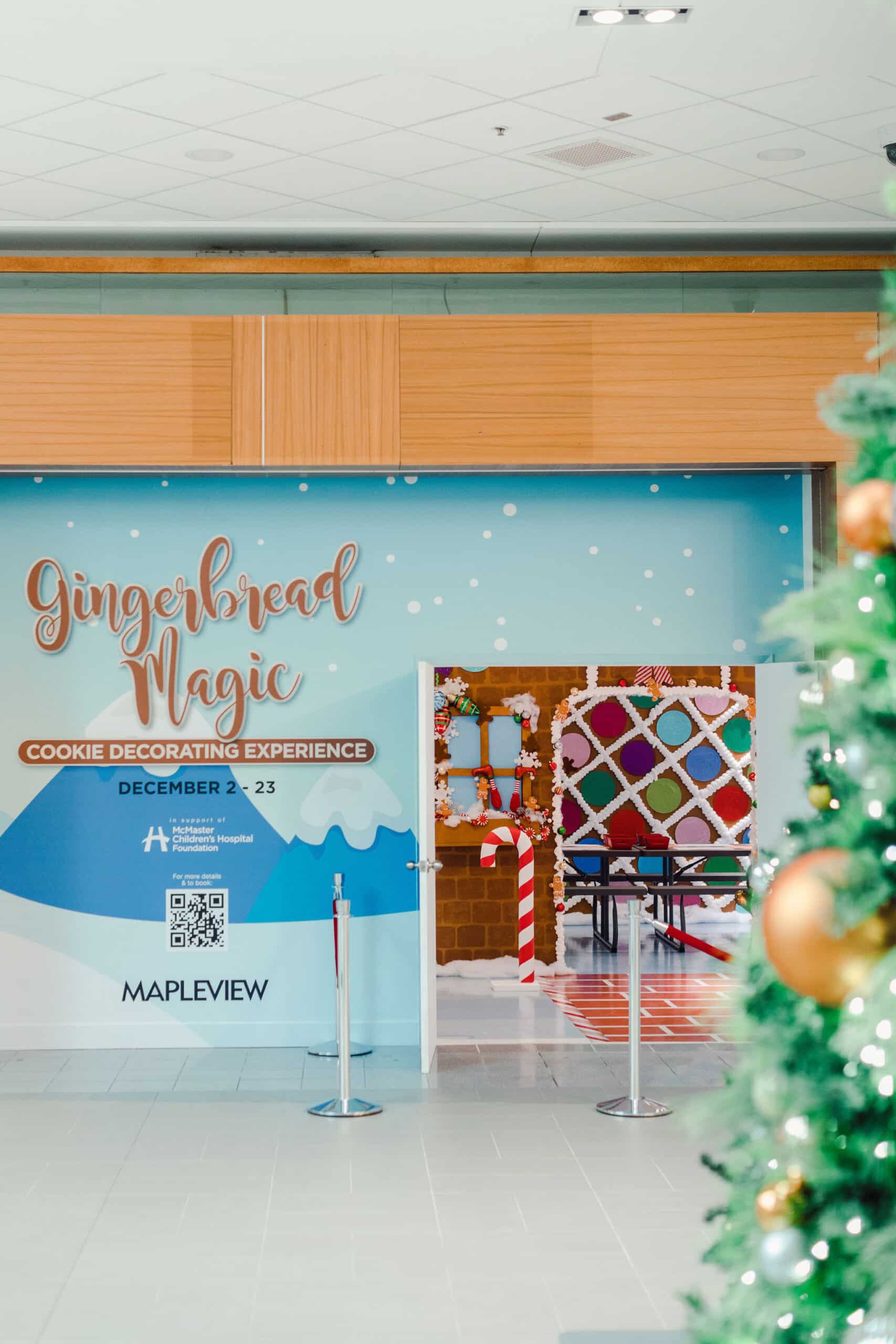 Mapleview Centre - Gingerbread Magic ⋆ Rebecca Chan Events Inc.