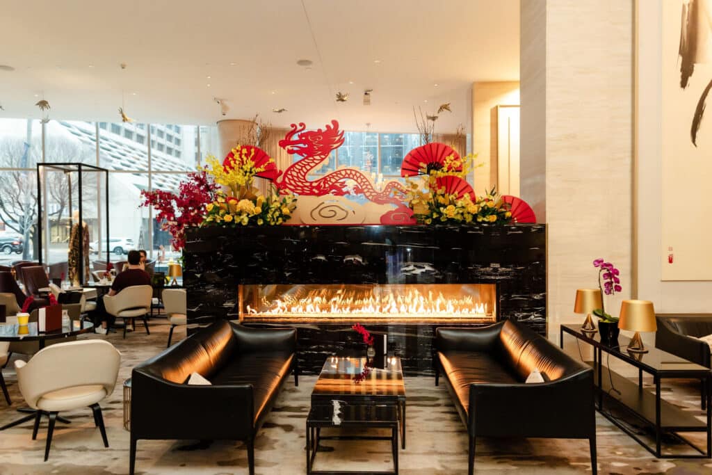 Lunar New Year Lobby Activation at Shangri-La Hotel Toronto ⋆ Rebecca ...