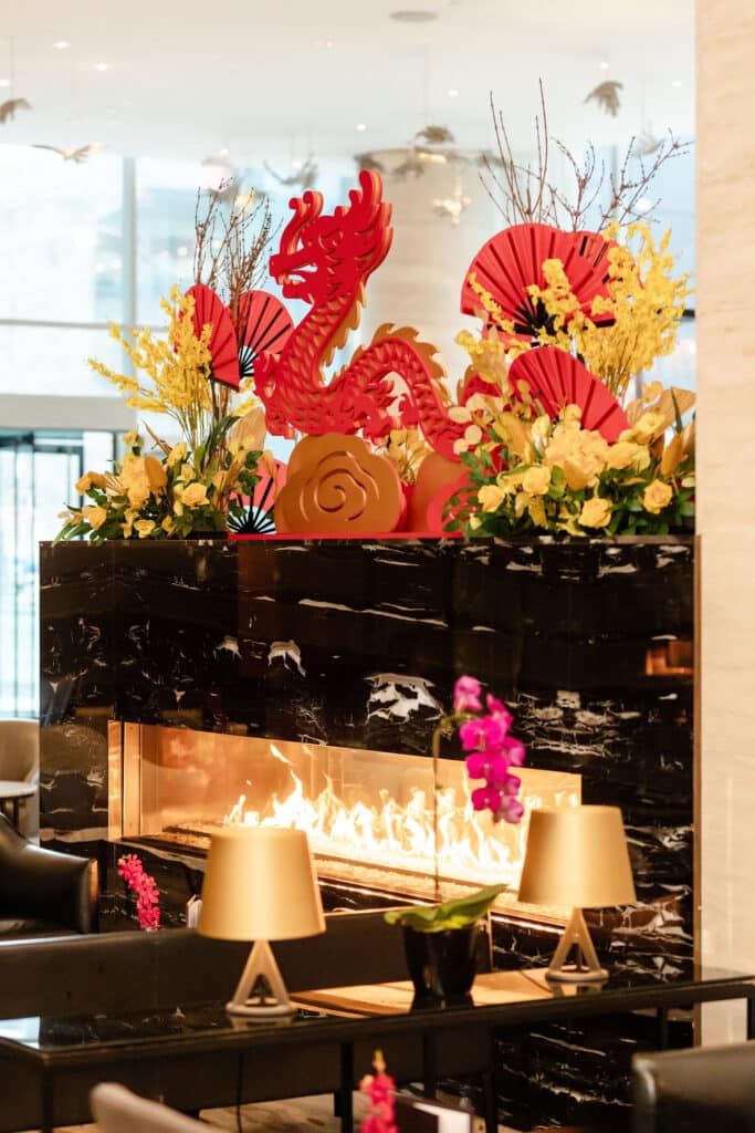 Lunar New Year Lobby Activation at Shangri-La Hotel Toronto ⋆ Rebecca ...
