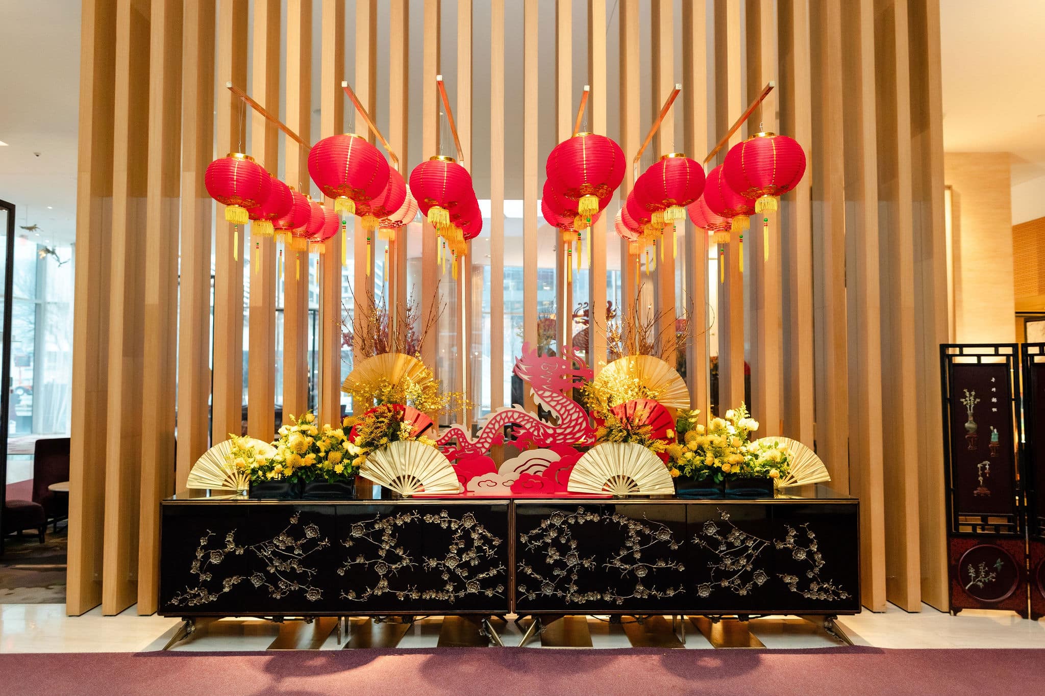 Lunar New Year Lobby Activation at Shangri-La Hotel Toronto ⋆ Rebecca ...