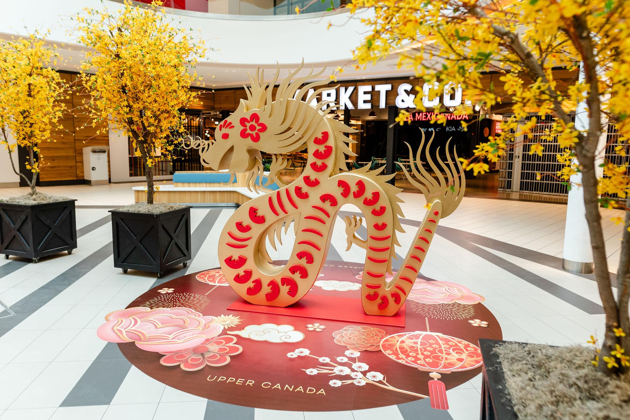 Lunar New Year Activation at Upper Canada Mall ⋆ Rebecca Chan Events Inc.