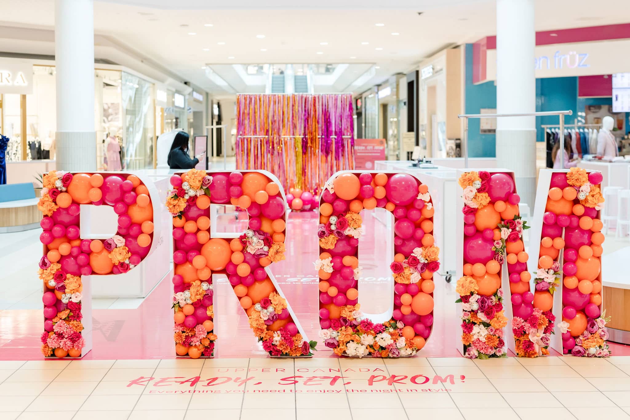 Upper Canada Mall Prom Pop Up ⋆ Rebecca Chan Events Inc.