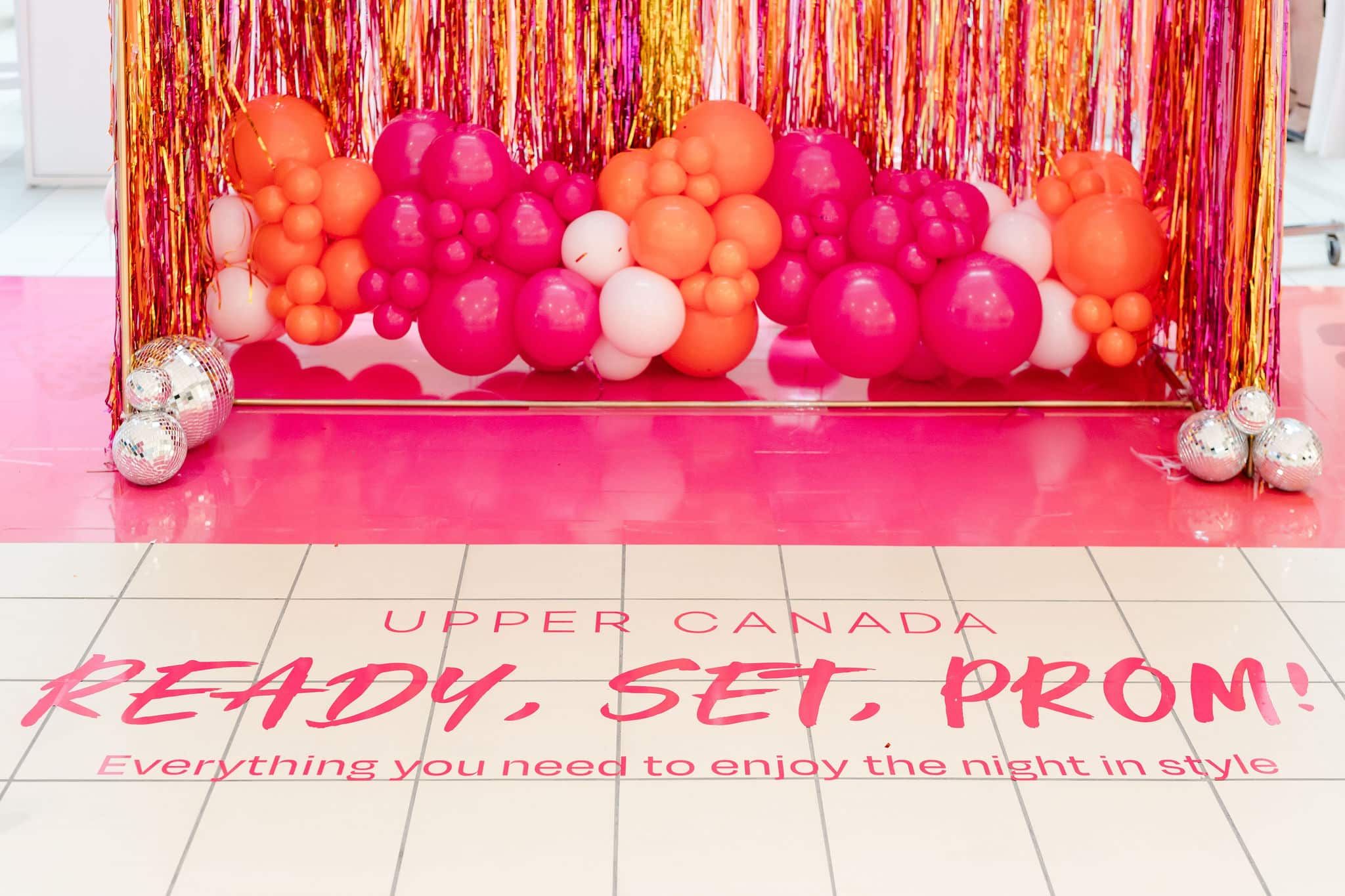 Upper Canada Mall Prom Pop Up ⋆ Rebecca Chan Events Inc.